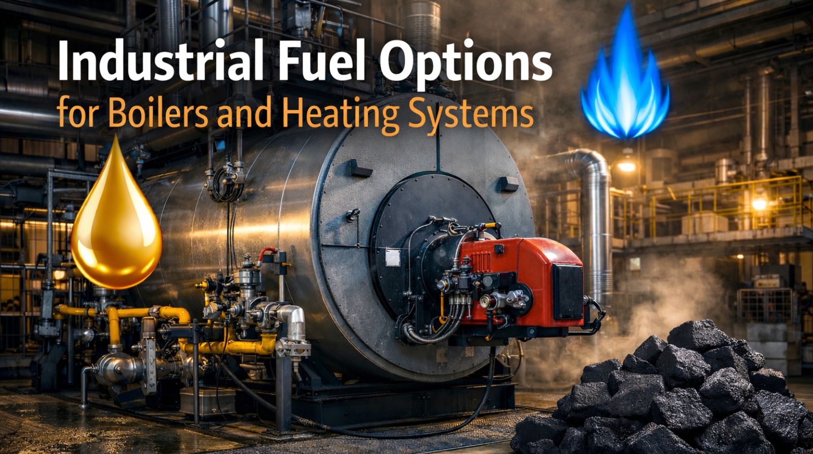 Industrial Fuel Options for Boilers & Heating